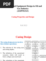 Topic 3 - Casing Design & Procedure | PDF | Strength Of Materials ...