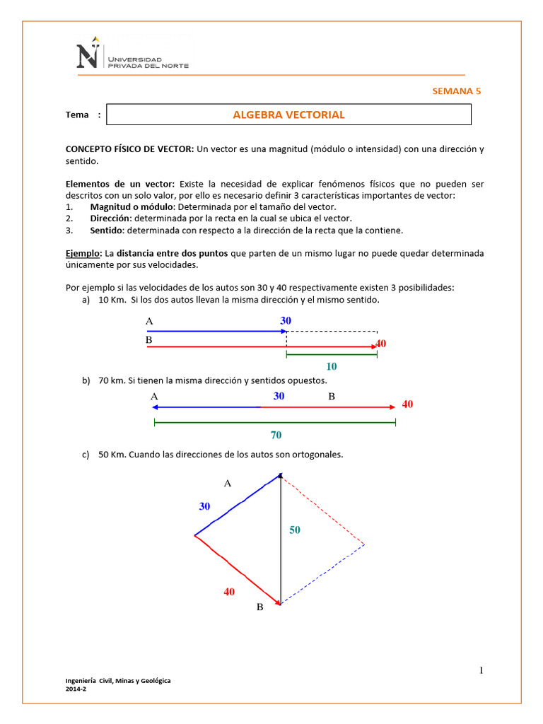 Semana 05 | PDF | Vector Euclidiano | Álgebra lineal