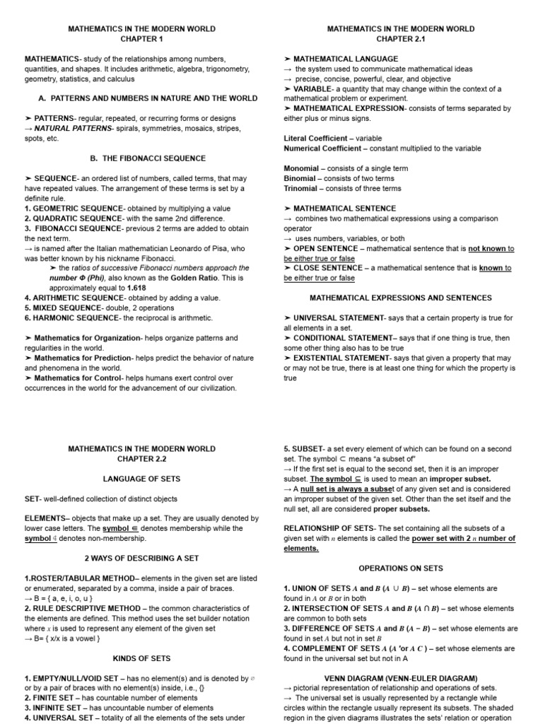 MMMW Chap 1 3 | PDF | Set (Mathematics) | Function (Mathematics)