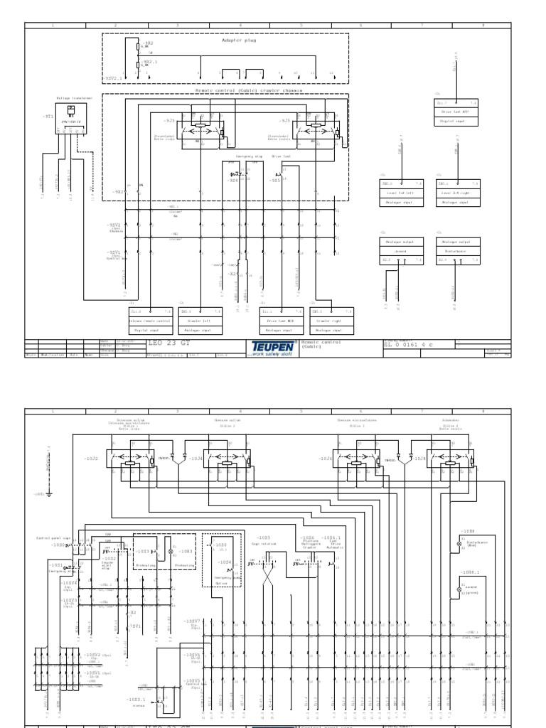 Schema Aansluiting Nieuwe Joystick 3701.0012 | PDF | Electrical Engineering | Electronics