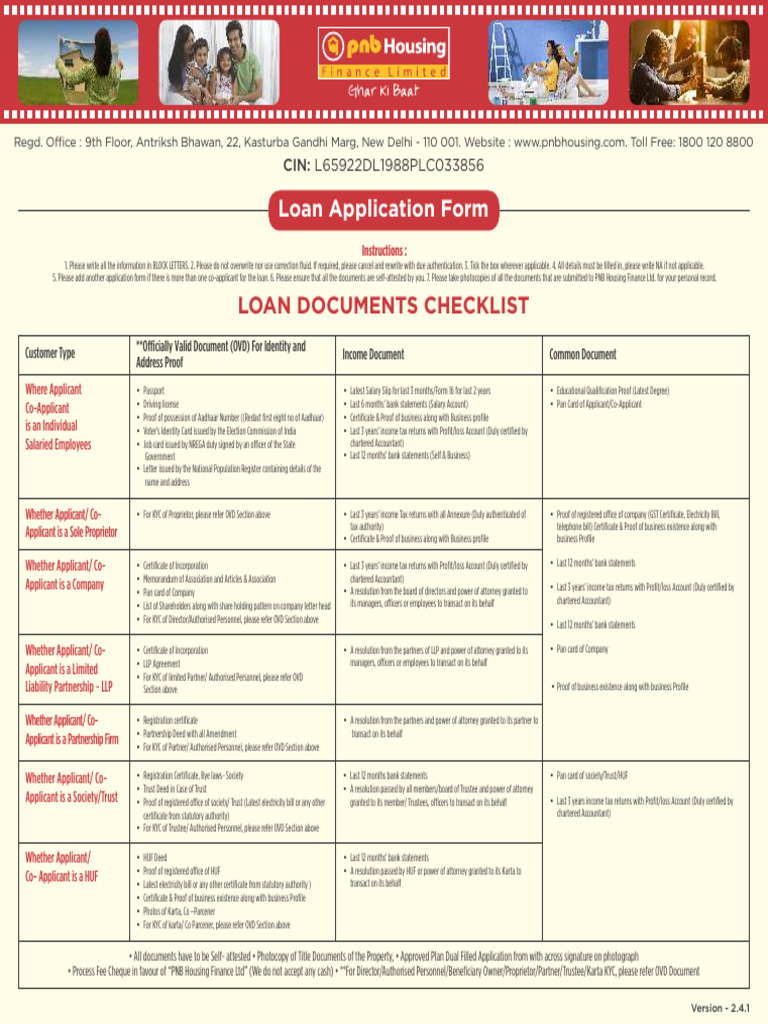 Home Loan Application Form_WEB (1) | PDF | Loans | Limited Liability ...