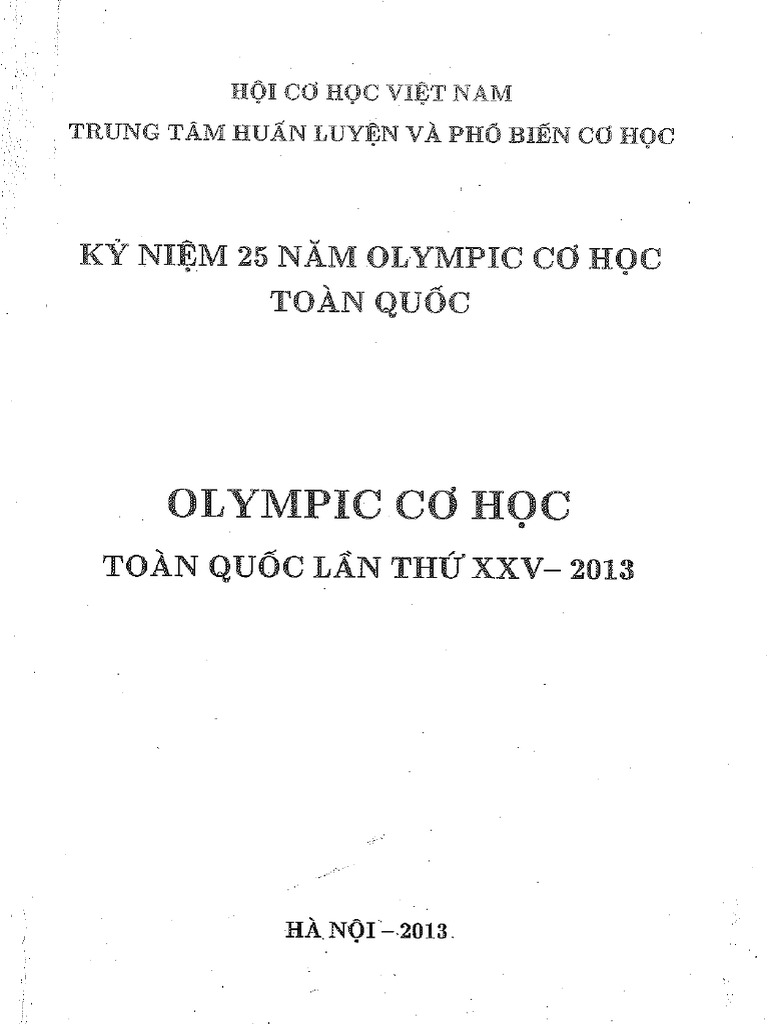 Olympic 2013 | PDF