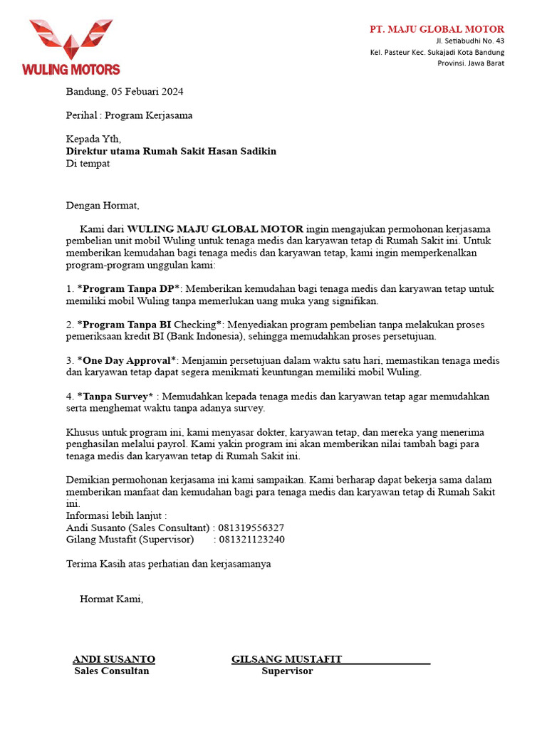 Surat Penawaran Koperasi.pdf | PDF