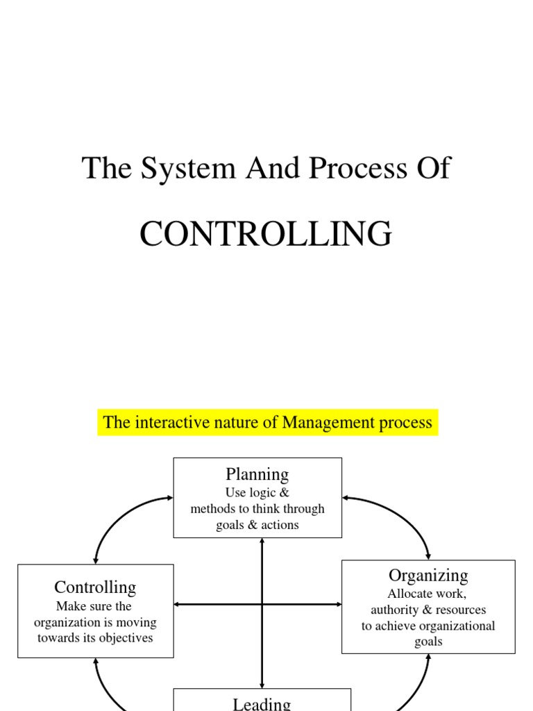 Management Control Systems Overview | PDF | Customer Relationship ...