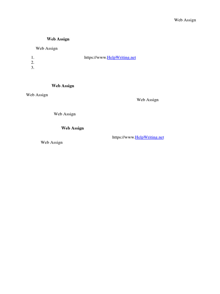 Web Assign Log in | Download Free PDF | Login | Password