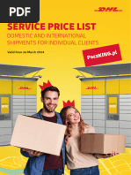 DHL Express Weights & Sizes - ENG 2023 | PDF | Pallet | Weight