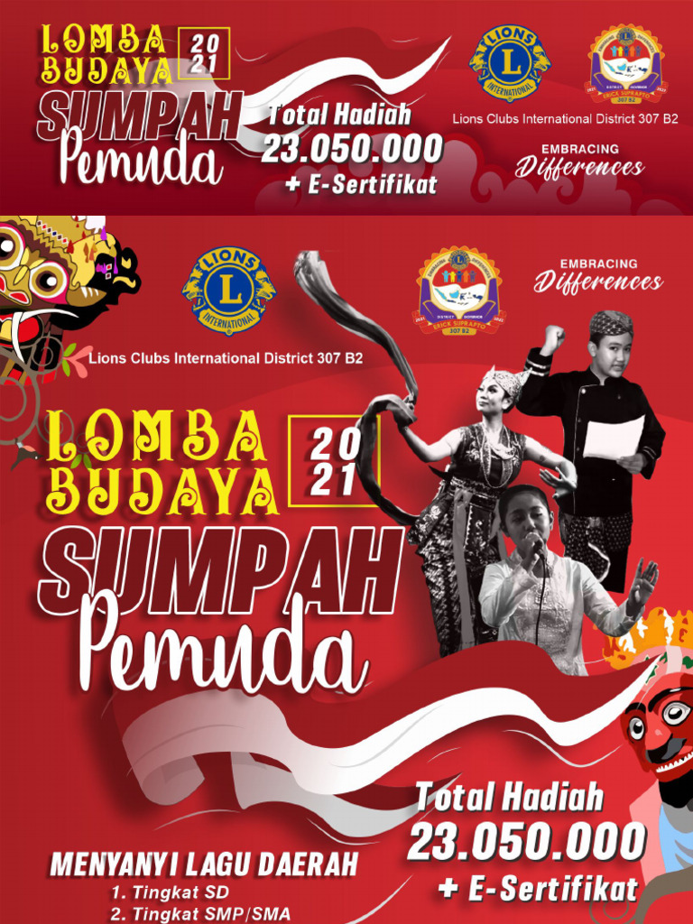 Contoh Flyer Lomba | PDF
