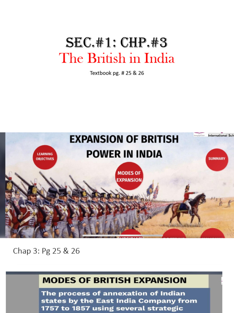 British Expansion in India (1750-1850) | PDF | British Raj | South Asia