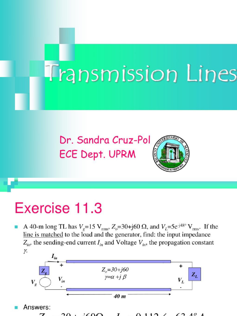 Transmission Line | PDF