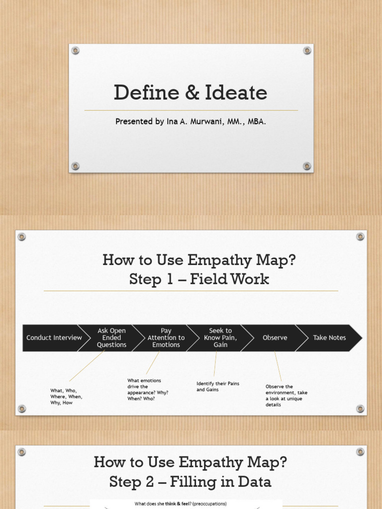 DTE.05 Session - 5 - Define - and - Ideate | PDF | Brainstorming | Cognition