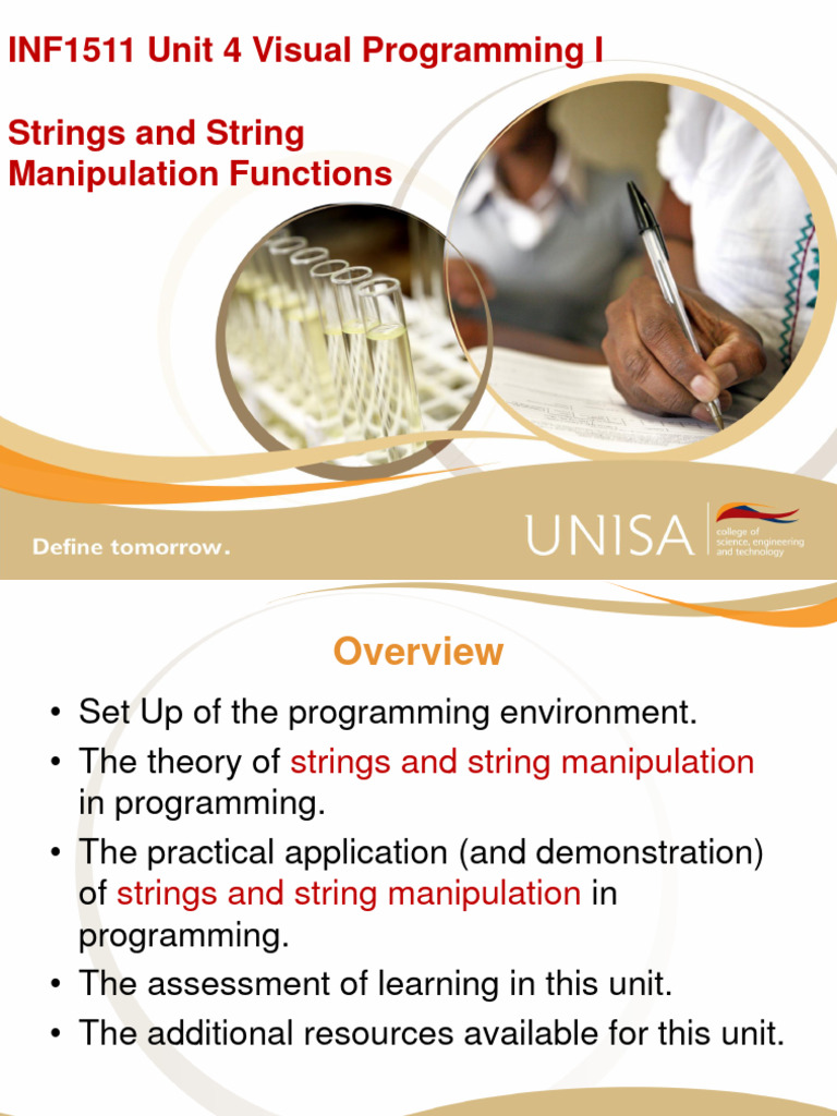 2024 - Unit4 Strings | PDF | String (Computer Science) | Computer ... 2024 - Unit4 Strings | PDF | String (Computer Science) | Computer ...