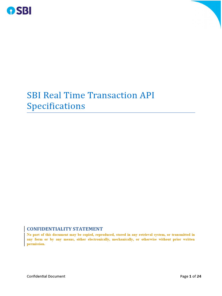 Sbi CMP Rest Realtime Api Specifications V1.9 | PDF | Key (Cryptography ...