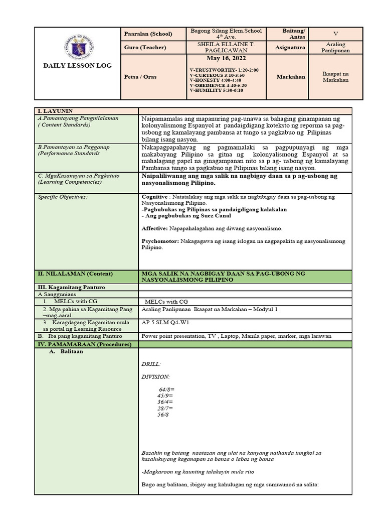 AP-5-Q4-MAY 15-COT2 | PDF