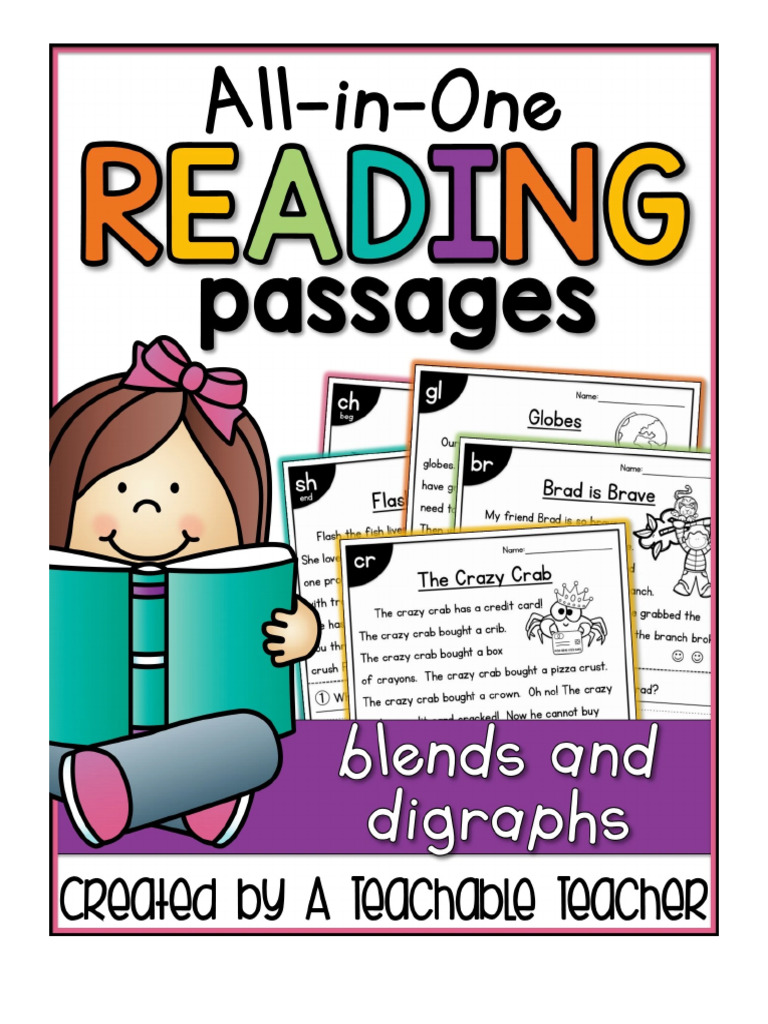 Blends and Digraphs Reading Passages | PDF