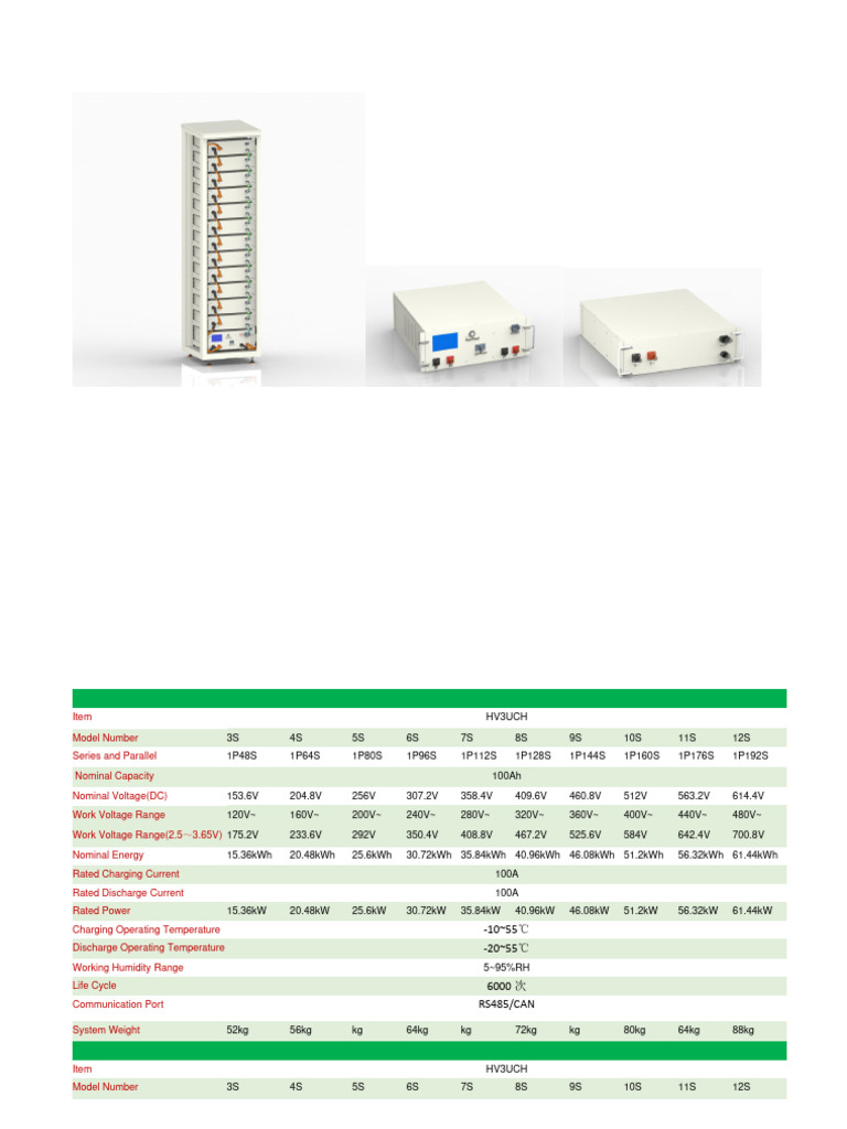 15~61KWh high voltage battery system | PDF | Electromagnetism ...
