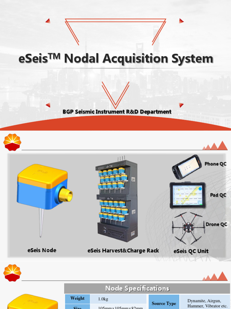 eSeis Nodal System Specs & Features | PDF