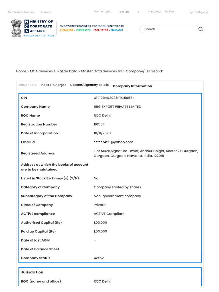 BBG Master Data | PDF