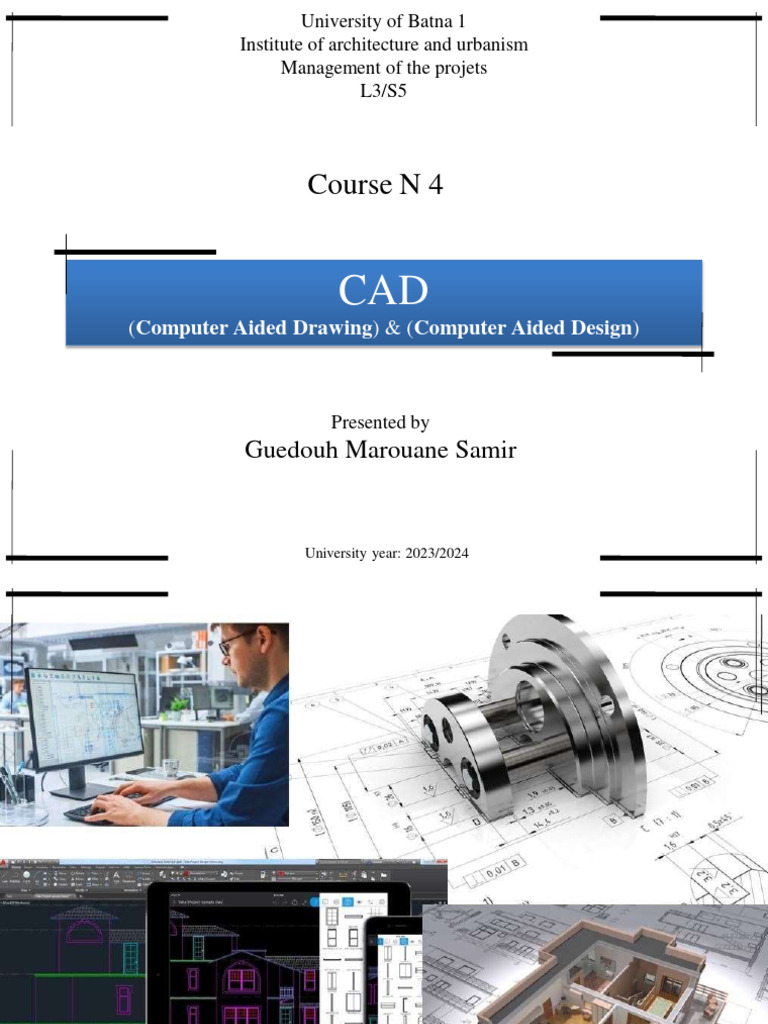 DAO Et CAO | Download Free PDF | Computer Aided Design | 3 D Computer ...