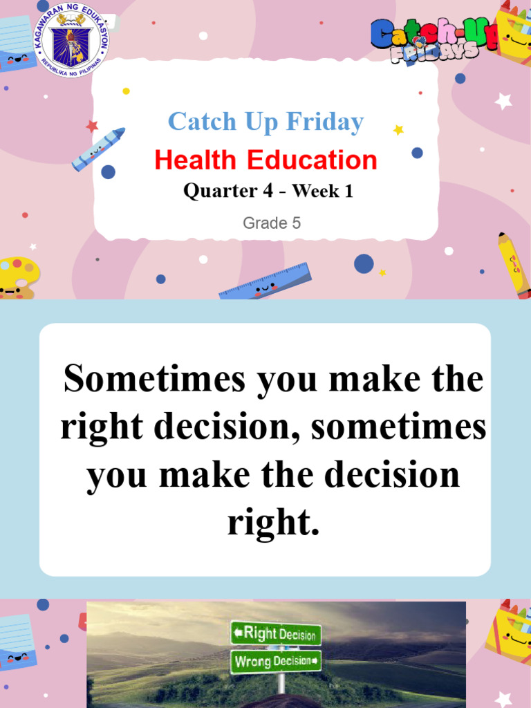 Grade 5 Health Ed | PDF