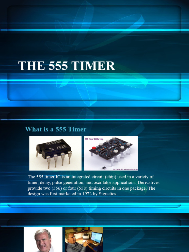 The 555 Timer | PDF | Electrical Components | Computer Engineering