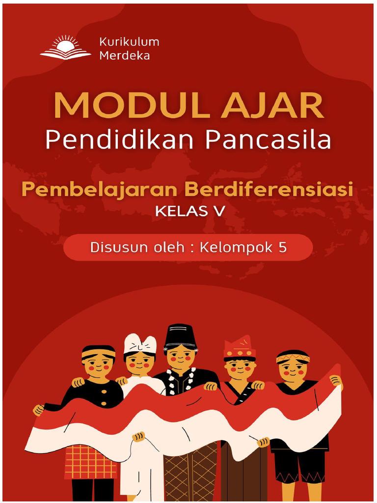 T4 Demonstrasi Konteksual - RPP - Modul Berdiferensiasi Kelompok 5 | PDF