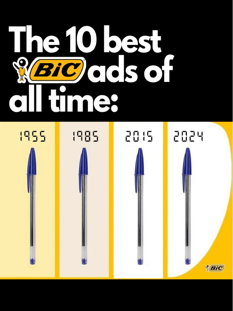 The 10 Best BIC Ads of All Time | PDF