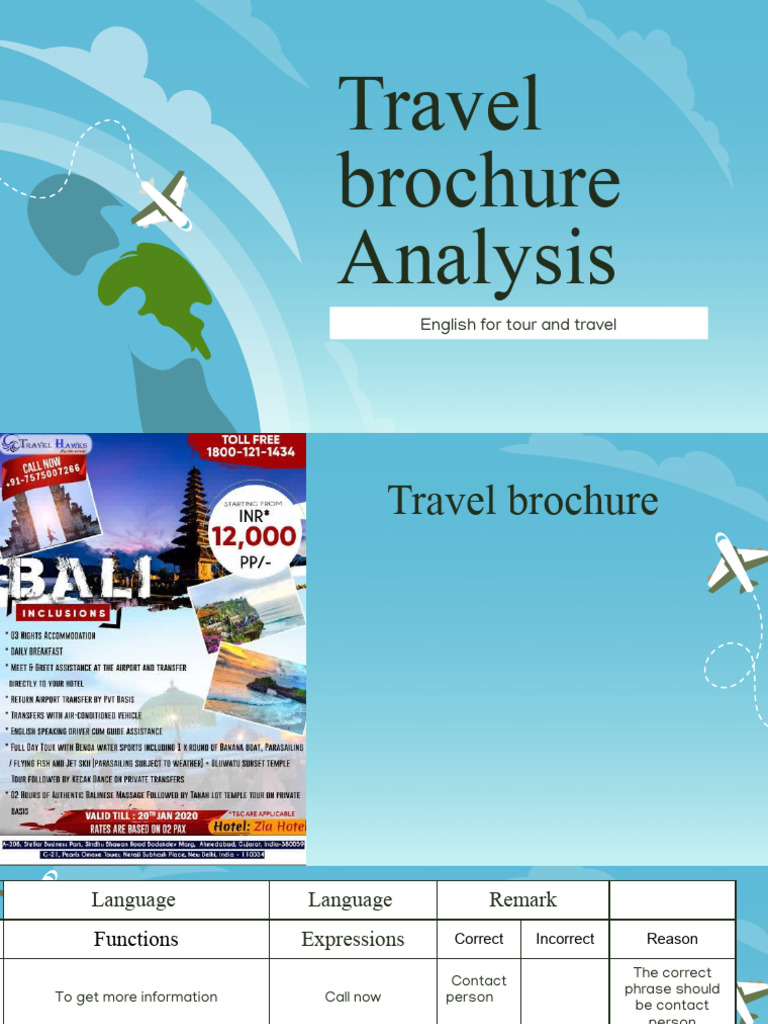 Surat Travel Tour Newsletter Infographics by Slidesgo | PDF | Linguistics