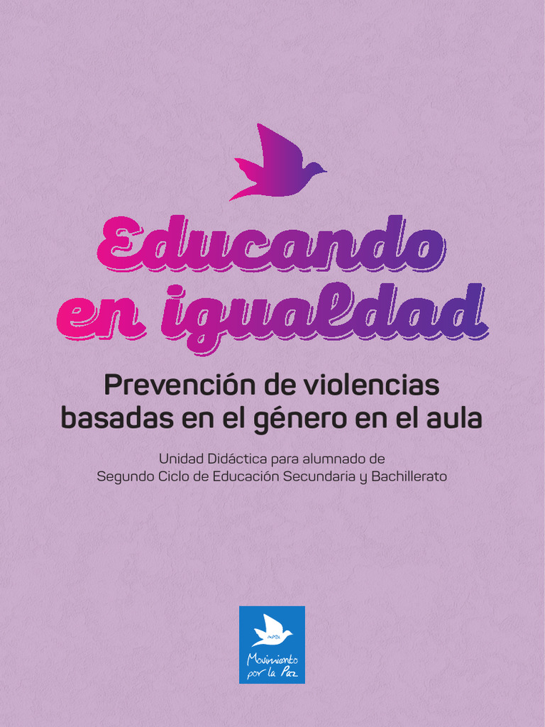 Educando+igualdad. Prevencion en Aulas Violencia | PDF | Género | Estudios de género