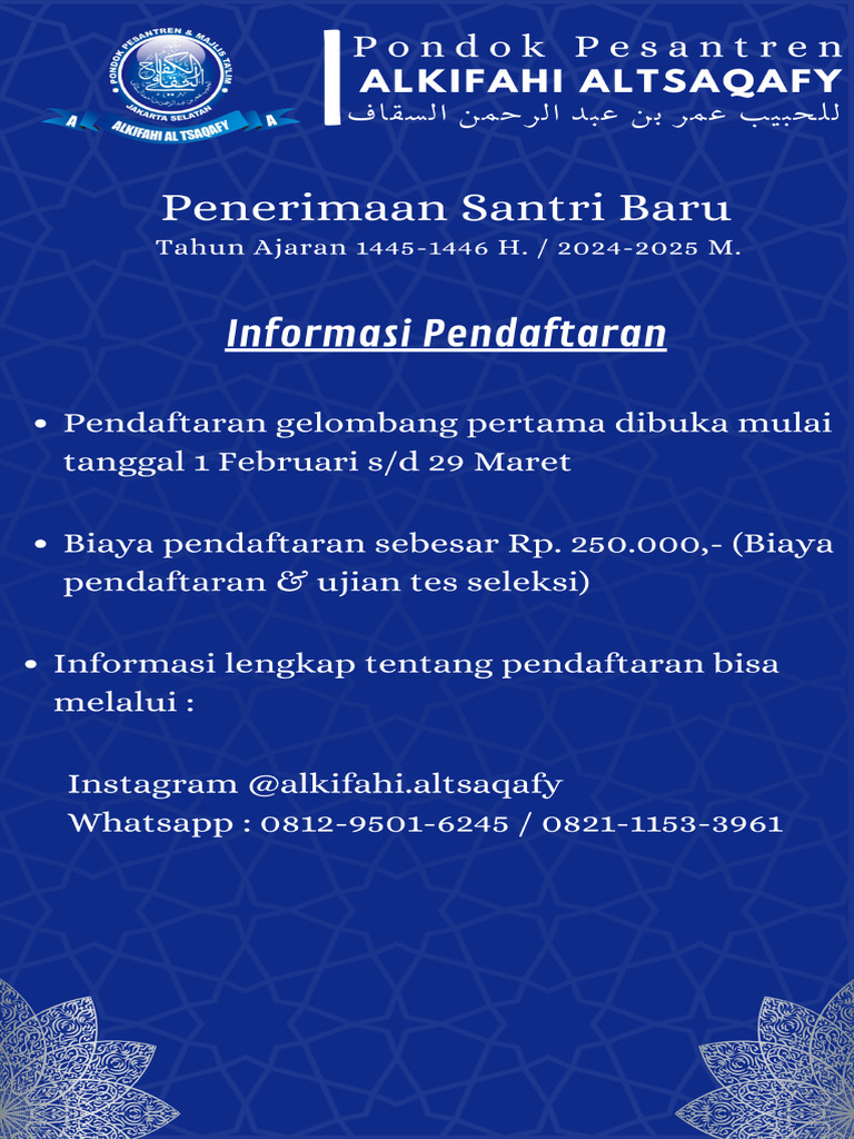 Pondok Pesantren | PDF