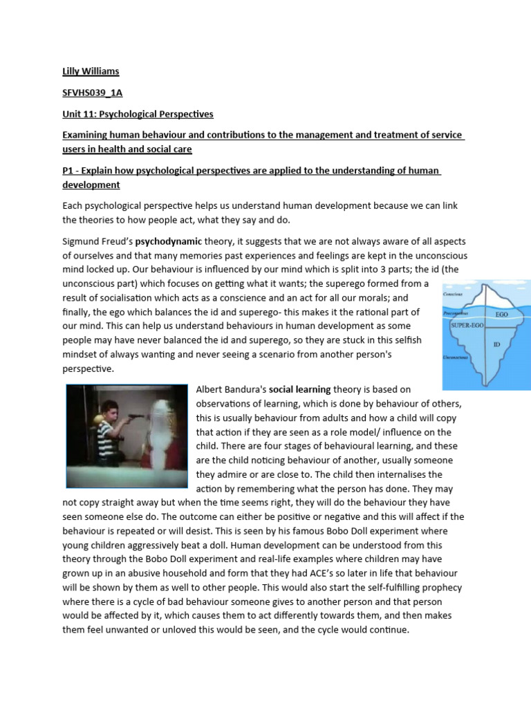 Unit 11 Psychology | PDF | Psychotherapy | Cognitive Behavioral Therapy