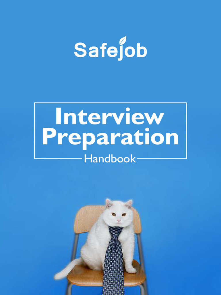 INTERVIEW PREPARATION HANDBOOK (2) | PDF | Body Language | Job Interview