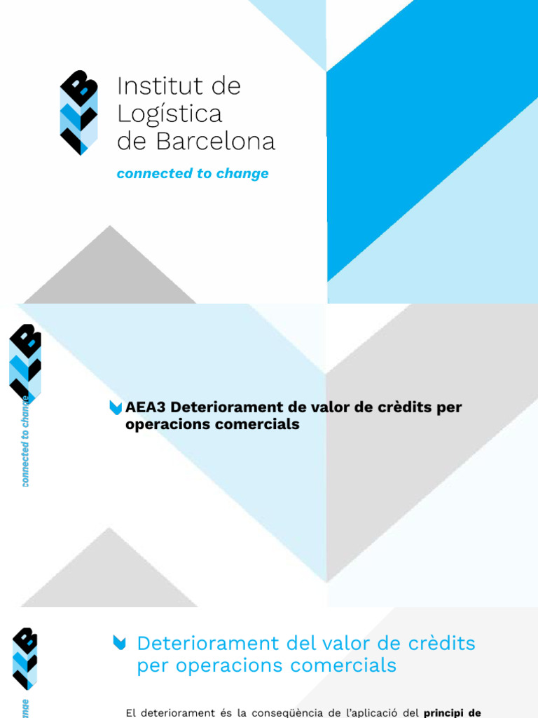 M03 - UF4 - AEA1 - 4 - Deterioraments Crèdits I Actius | PDF