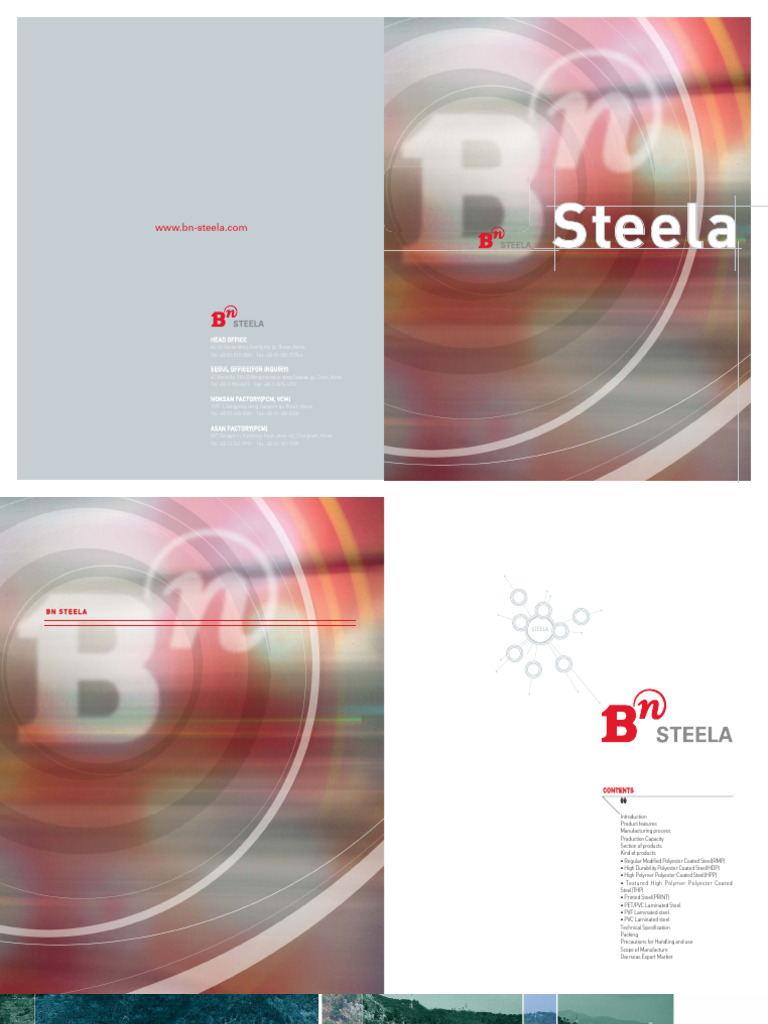 Catalogue. BN Steela | PDF | Lamination | Coating