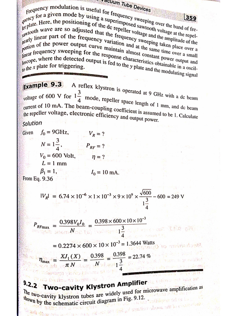 Unit 4 Microwave Tubes | PDF