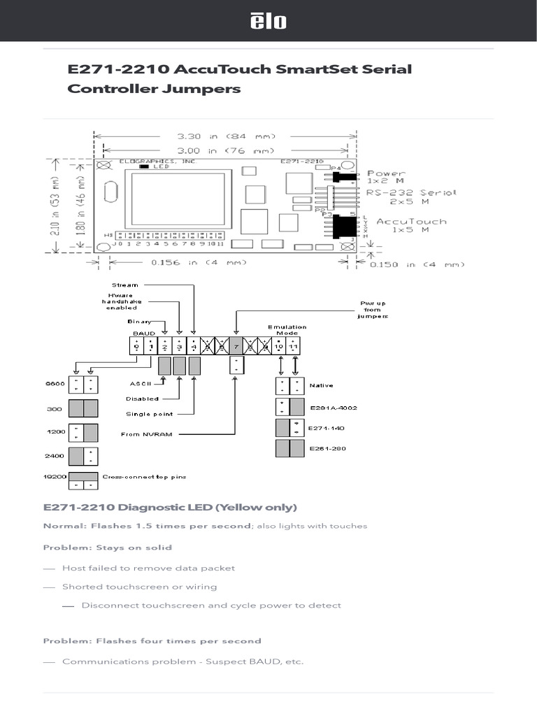 EloTouch Solutions Support | PDF | Computers