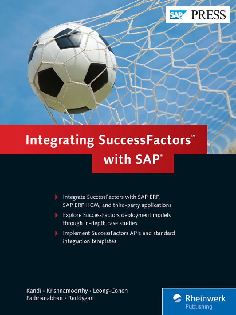 SuccessFactors Integration With SAP ERP | PDF | Cloud Computing | Human Resource Management