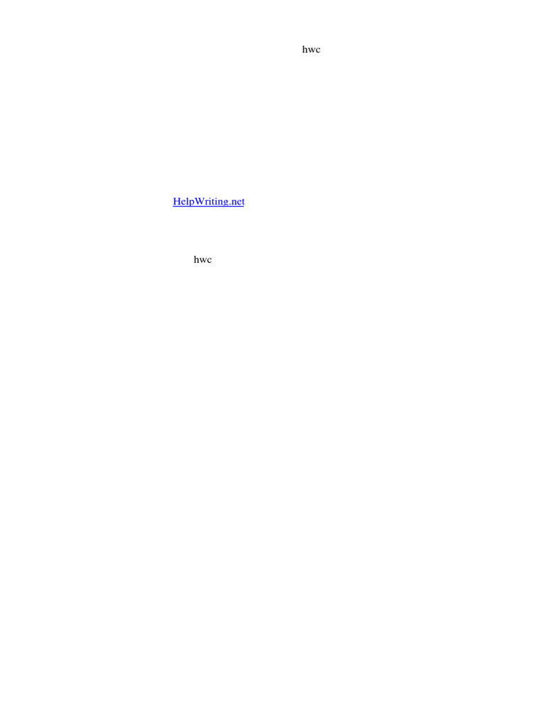 欢迎来到hwc作业网站！ | PDF