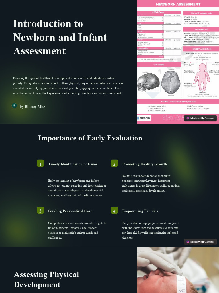 Introduction to Newborn and Infant Assessment | PDF | Infants ...