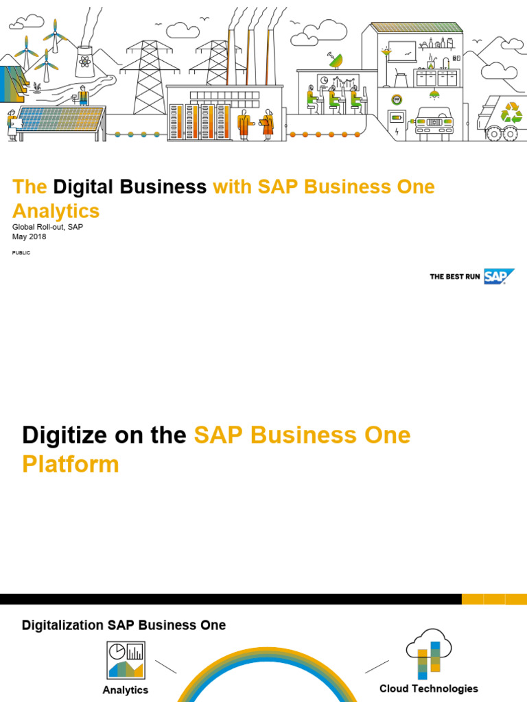 Digital Business With SAP Business One | PDF | Analytics | Internet Of ...