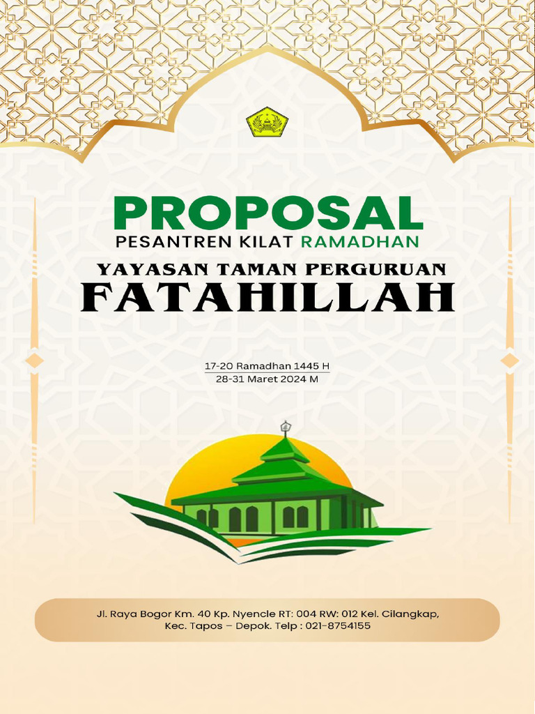 Proposal Sanlat Ytpf 2024 | PDF