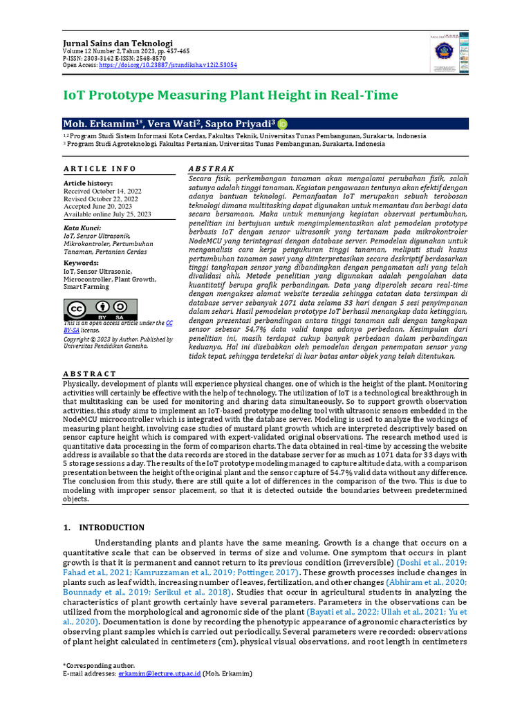 20 +JST+VOL 12+NO +2+moh +erkamim+457-465 | PDF | Internet Of Things | Databases
