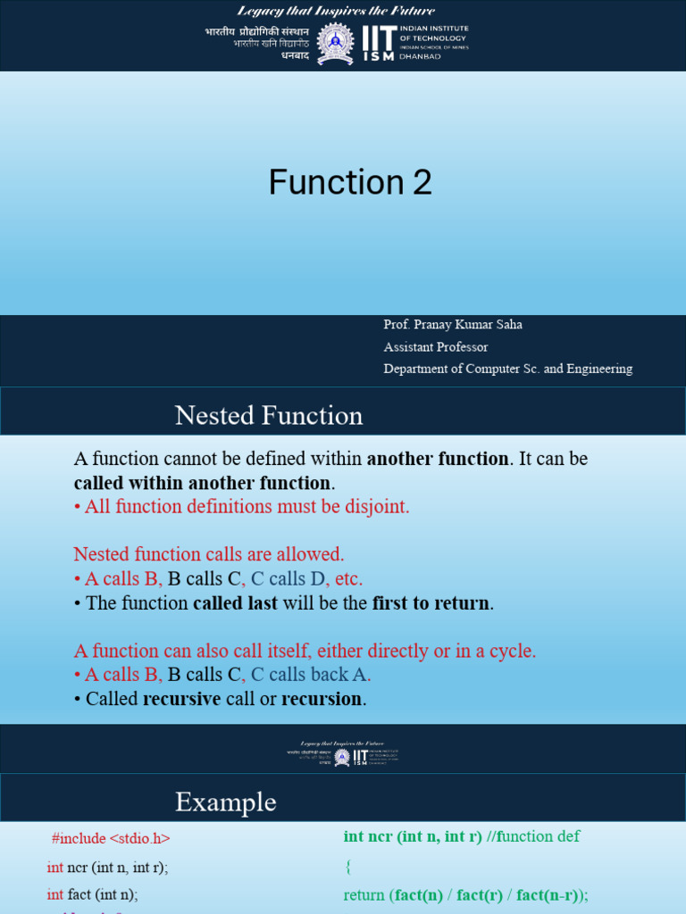 Function 2 1 | PDF | Parameter (Computer Programming) | String (Computer Science)