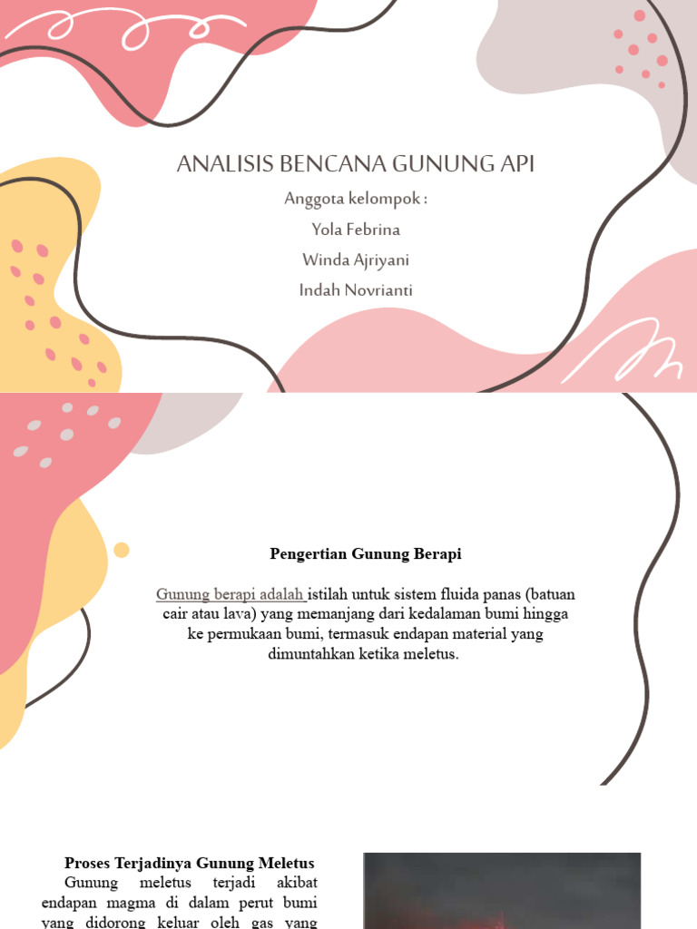 Gunung Api | PDF