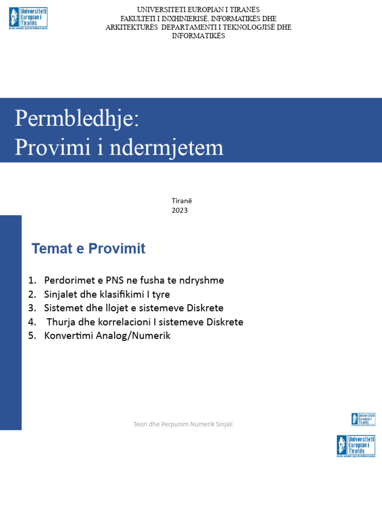 Permbledhje | PDF