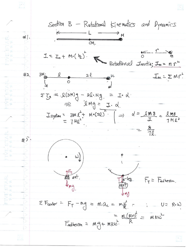 Rotational Kinematics | PDF