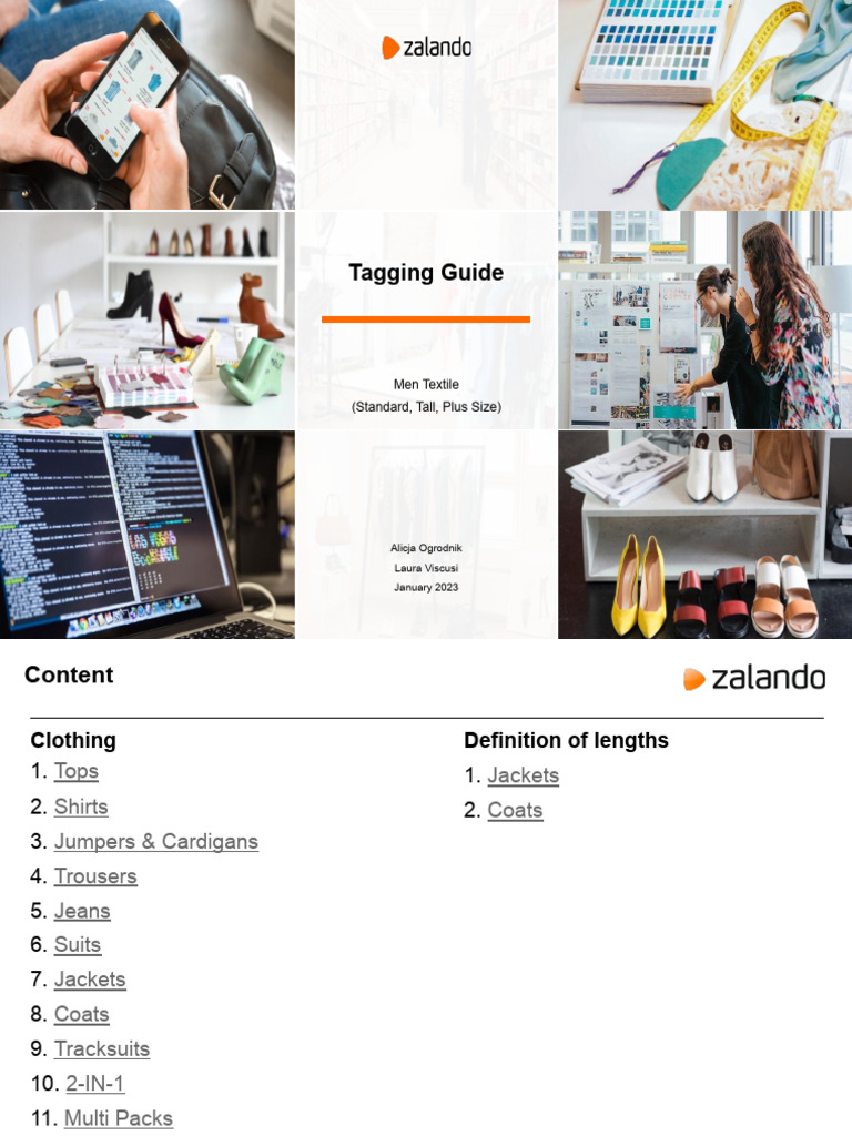 Tagging Guide Men Textile_EN | PDF | Sweater | Jeans