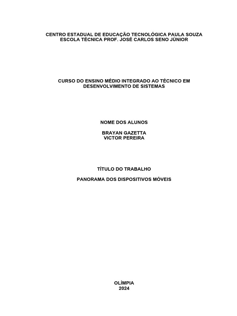 Desenvolvimento Mobile Pdf Android Sistema Operacional Smartphone