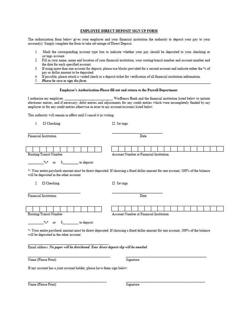 StoneX Employee Direct Deposit Form | PDF | Paycheck | Deposit Account
