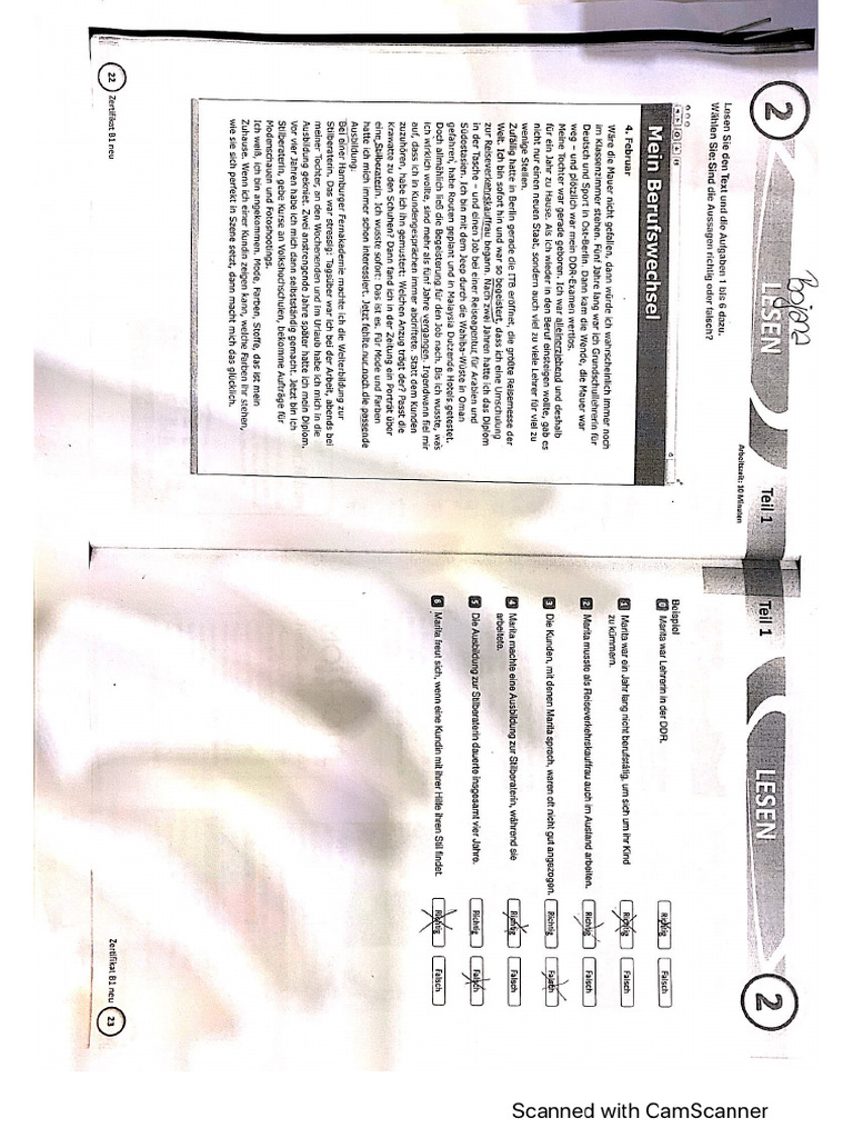 Test - Lesen | PDF