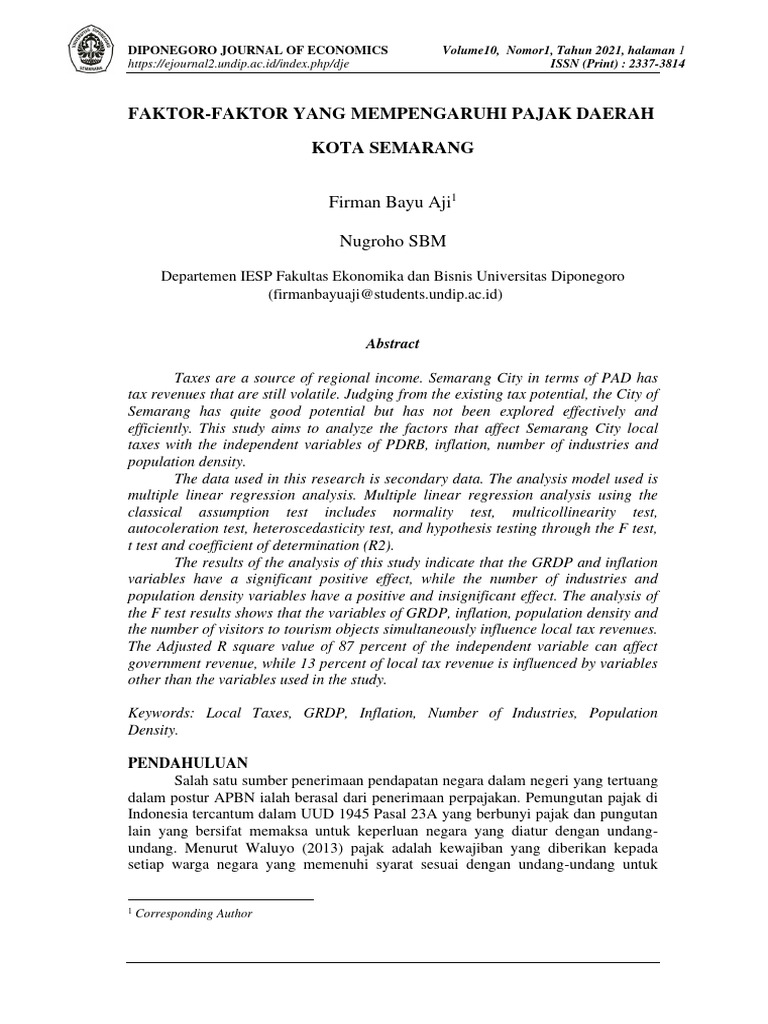 Reff PDRB Sempub | PDF